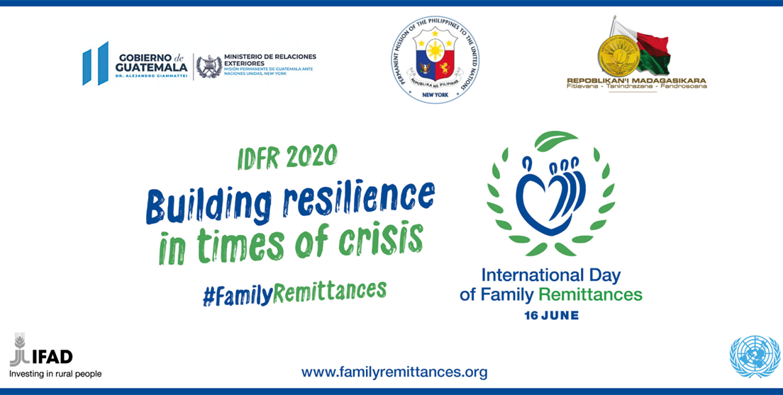 IDFR 2020: Supporting remittance families build resilience in times of ...
